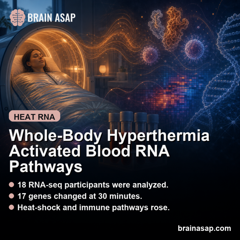 Whole-Body Hyperthermia Activated Blood RNA Pathways in Major ...